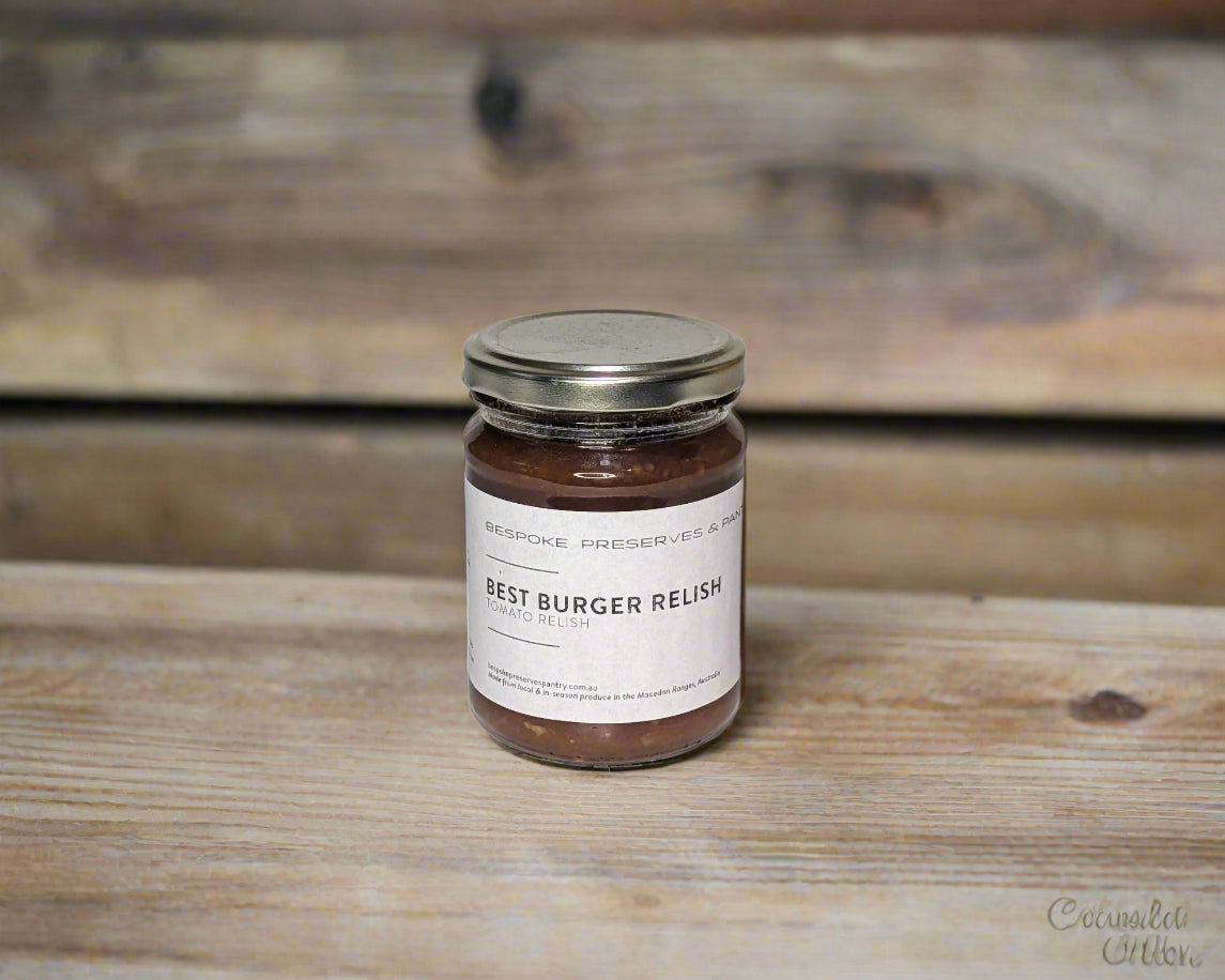 Bespoke Preserves & Pantry - Best Burger Relish – Macedon Ranges Produce